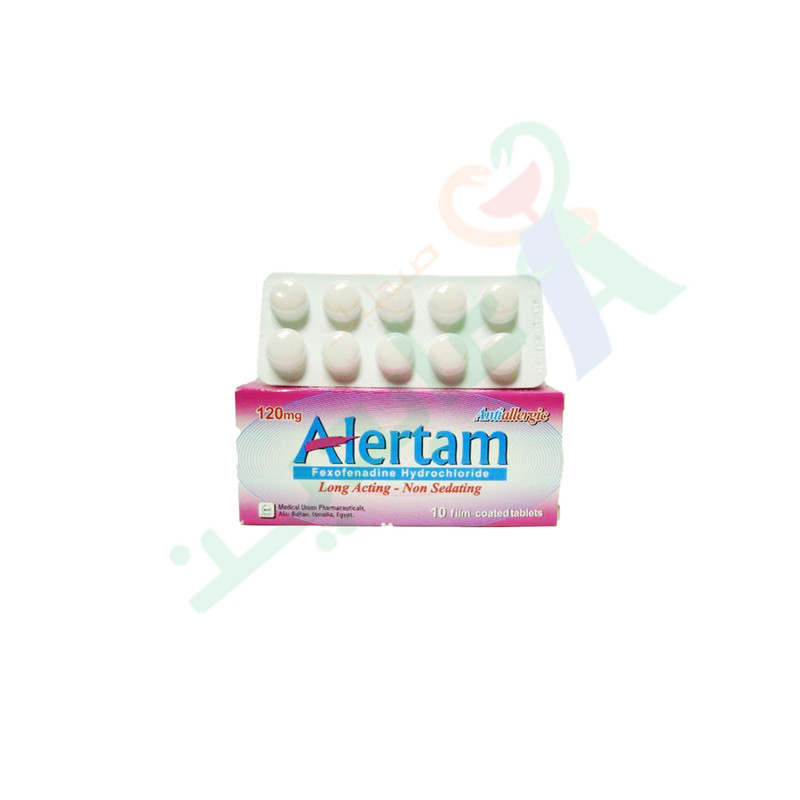 ALERTAM 120 MG 10 TABLET | Abdin Pharmacies